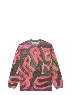 Supreme Paint Long Sleeve Top - Multicolor