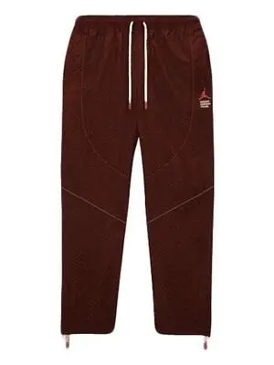 JORDAN X Maison Chateau Rouge Woven Pants - Brown