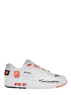 Nike Air Max 1 "Just Do It" Sneakers White/whiteone-colortotal Orange