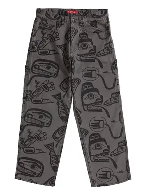 Supreme Painter Pant - Grey Haida