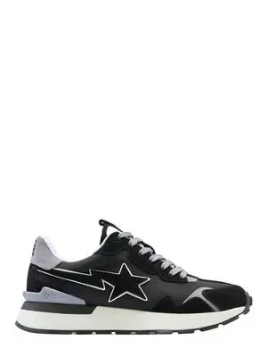 A BATHING APE Roadsta Express Sneakers - Black/grey/white