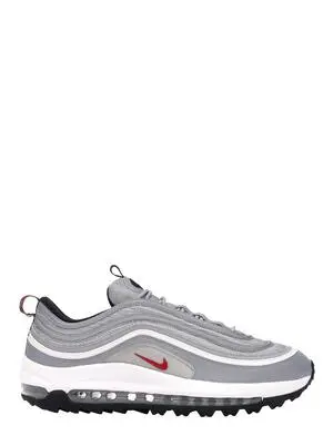 Nike Nike Air Max 97 Golf Sneakers Metallic Silver/varsity Red/white