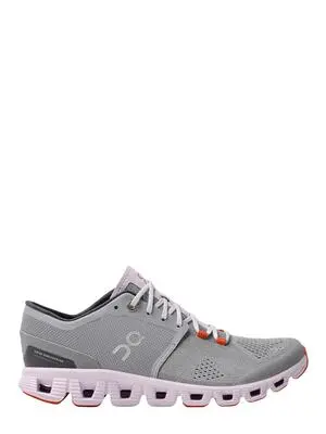 On Running Cloud X Sneakers - Alloy/lilly