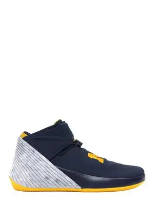 JORDAN Jordan Why Not Zer0.1 Michigan Sneakers College Navy Blue/amarillo/white