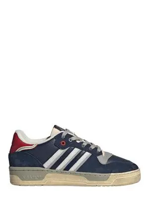 Adidas Rivalry Low Extra Butter Sneakers - Collegiate Navy Blue/off White/cream White