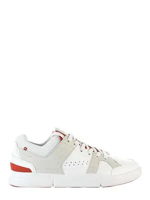 On The Roger Clubhouse Sneakers - White/red/grey