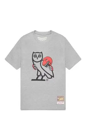OVO 1995 Raptors Og Owl T-shirt - Heather Grey