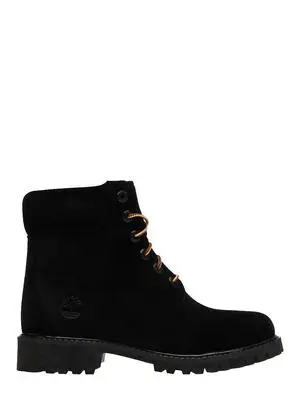 Off-White X Timberland Velvet Boots - Black