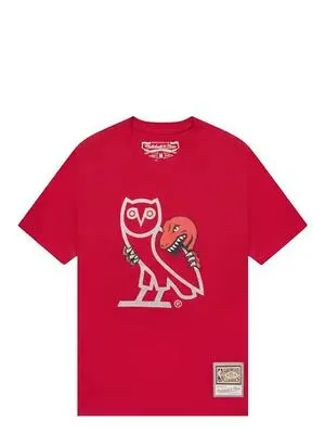 OVO 1995 Raptors Og Owl T-shirt - Red