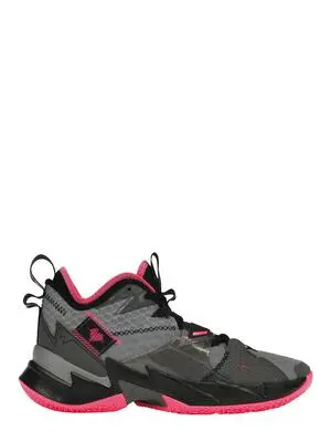 JORDAN Jordan Why Not Zer0.3 Heartbeat Sneakers Wolf Grey/cool Greyone-colorvivid Pink