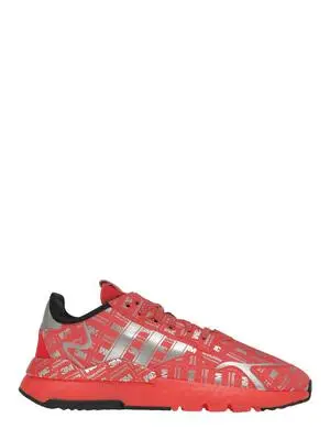 Adidas Nite Jogger 3m Sneakers - Hi/res Red/silver Metallic