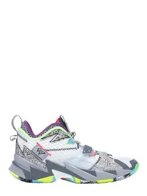 JORDAN Air Why Not Zer0.3 Zer0 Noise Sneakers - White/cool Grey