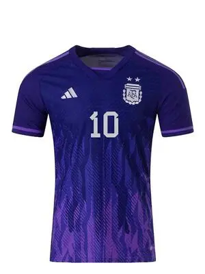 Adidas Argentina 2022/23 Messi Away Jersey - Legacy Indigo/purple Rush