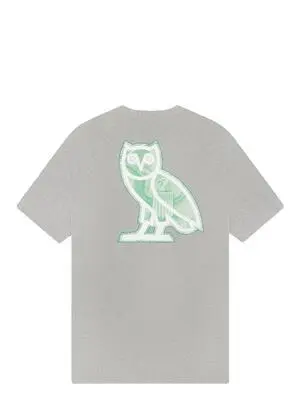 OVO Banknote T-shirt - Heather Grey