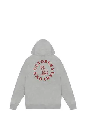 OVO Circle Zip Up Hoodie