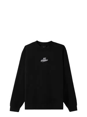 100 THIEVES Enter Infinity Crewneck Sweatshirt - Black
