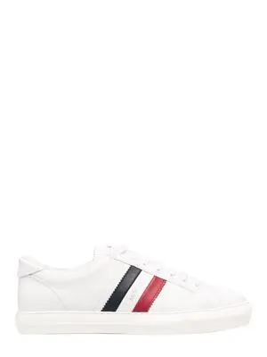 Moncler Monaco Sneakers White/navy Blue/red