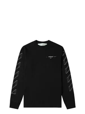 OFF-WHITE 3D Marker Diag Sweatshirt