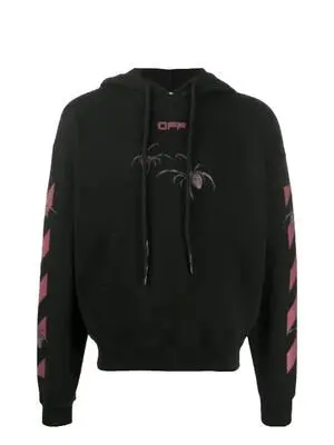 Off-White Arachno Oversized Hoodie - Black
