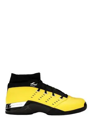 JORDAN Jordan 17 Retro Low Solefly Alternate Lightning Sneakers Black/lightening/metallic Silver
