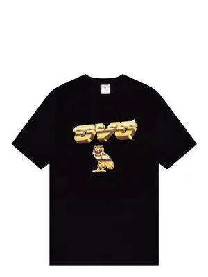 OVO Chrome Owl T-shirt - Black/gold