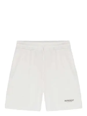 REPRESENT Owners Club Mesh Shorts - Flat White