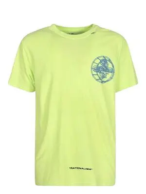 Off-White 3d Crossed Off Short Sleeve Oversized Tshirtin - Fluo Yellow