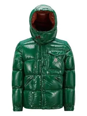 Moncler Karakorum Ripstop Short Down Jacket Green (i20911a0014959607854)