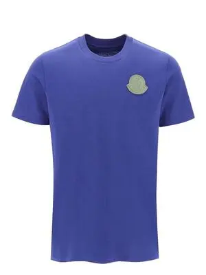 Moncler Logo Match T-shirt - Blue