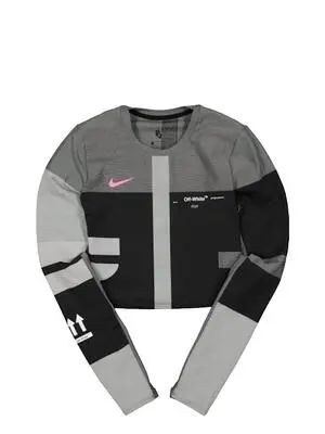 Off-White X Nike Easy Run Top - Vast Grey