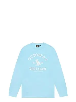 OVO Collegiate Crewneck Sweatshirt - Light Blue