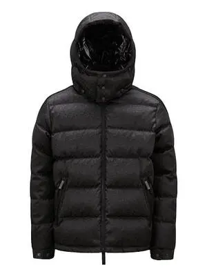Moncler X Adidas Originals Alpbach Short Down Jacket - Black