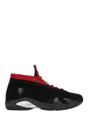 JORDAN Jordan 14 Retro Low Sneakers Black/metallic Silver/gym Red