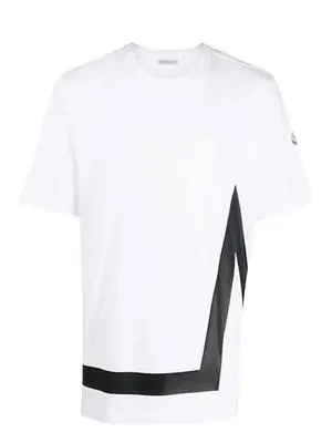Moncler M' Motif T-shirt - Optical White