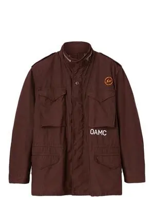 OAMC X Fragment M65 Jacket - Burgundy