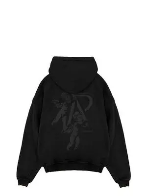 REPRESENT Cherub Initial Hoodie - Black