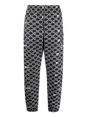 Off-White Off Off All Over Arrows Monogram Track Pantsin - Black/white