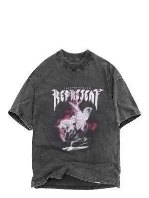REPRESENT Take Me Higher T-shirt - Shirt Vintage Grey