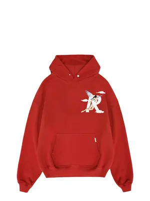 REPRESENT Storms In Heaven Hoodie - Burnt Red