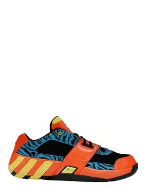 Adidas Agent Gil Restomod Slam Magazine Sneakers - Team Orange/core Black/bold Aqua