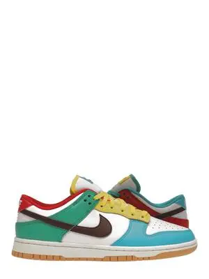 Nike Dunk Low Free 99 Sneakers - White/light Chocolate/roma Green