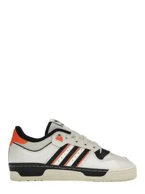 Adidas Rivalry 86 Low Sneakers - Cloud White/core Black/semi Impact Orange