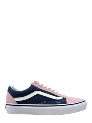 VANS Old Skool Lace Up Sneakers Chalk Pink/vintage Indigo