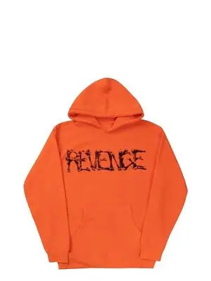 REVENGE Durk Bones Hoodie - Orange