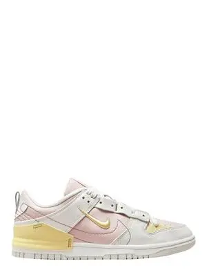 Nike Dunk Low Disrupt 2 Oxford - White/pink/yellow