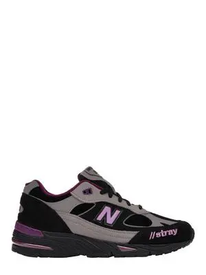 NEW BALANCE 991 Stray Rats Black/grey/pink