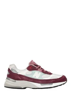 NEW BALANCE 992 Kithmas Sneakers Burgundy/white/teal