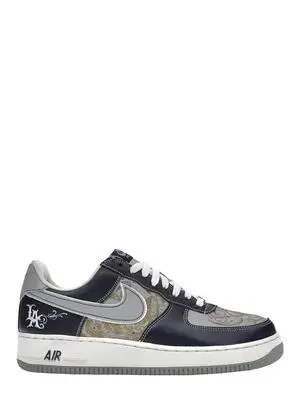 Nike Force 1 Low Mr. Cartoon Sneakers - Midnight Navy Blue/silver/white
