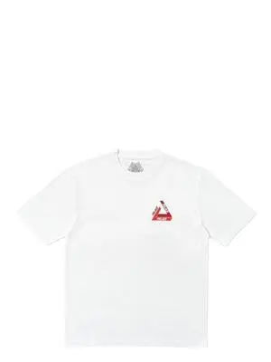 PALACE Trishadow T-shirt White/red