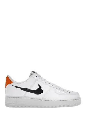 Nike Air Force 1 Low '07 Glitch Swoosh - White/summit White/magma Orange